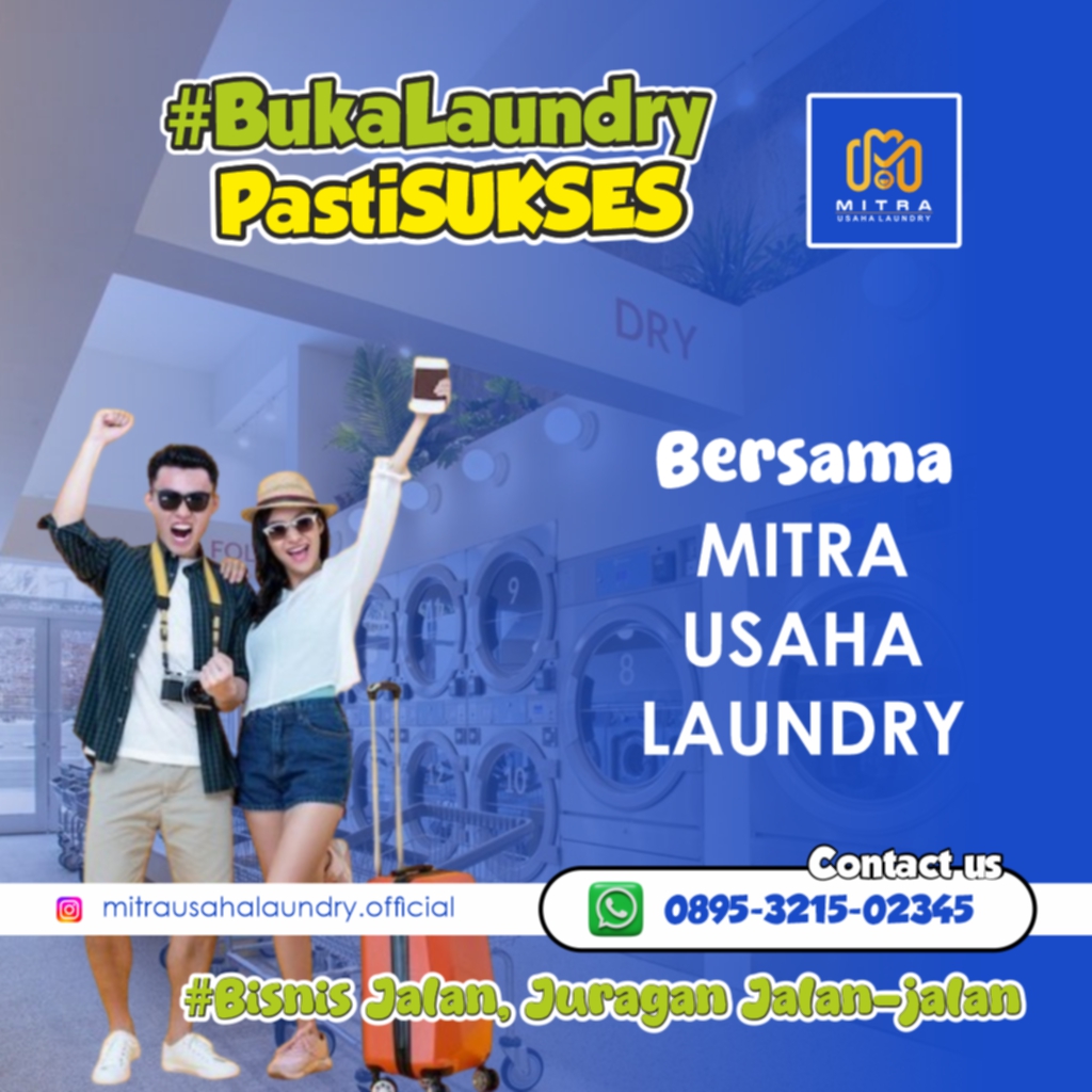 Mitra Usaha Laundry - Paket Usaha Laundry Pemula Autopilot - % Bisnis Laundry Pasti Sukses