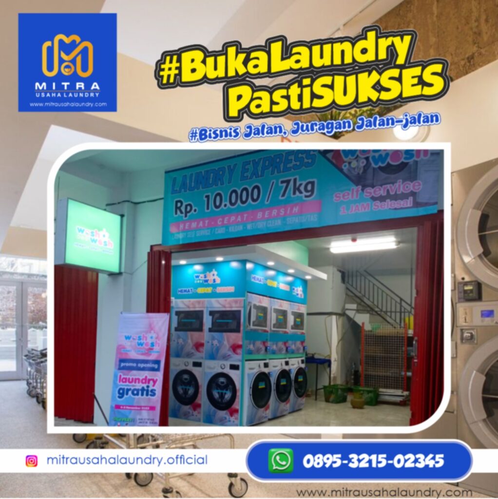 Mitra Usaha Laundry - Paket Usaha Laundry Pemula Autopilot - % Bisnis ...